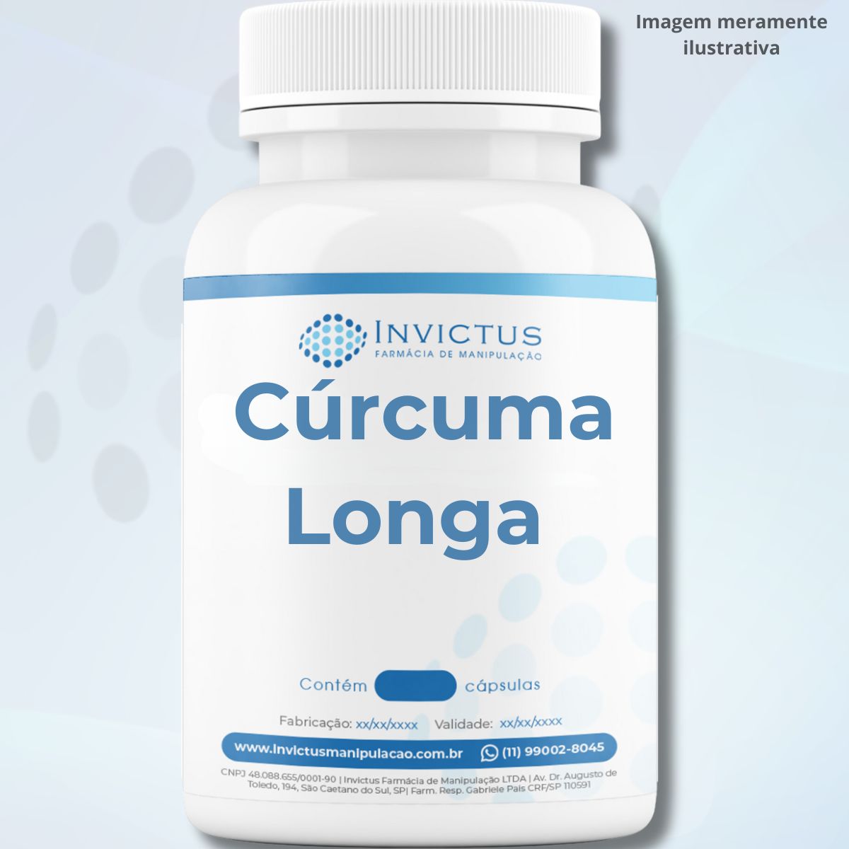 Cúrcuma Longa 400mg - Anti-inflamatório e Antioxidante