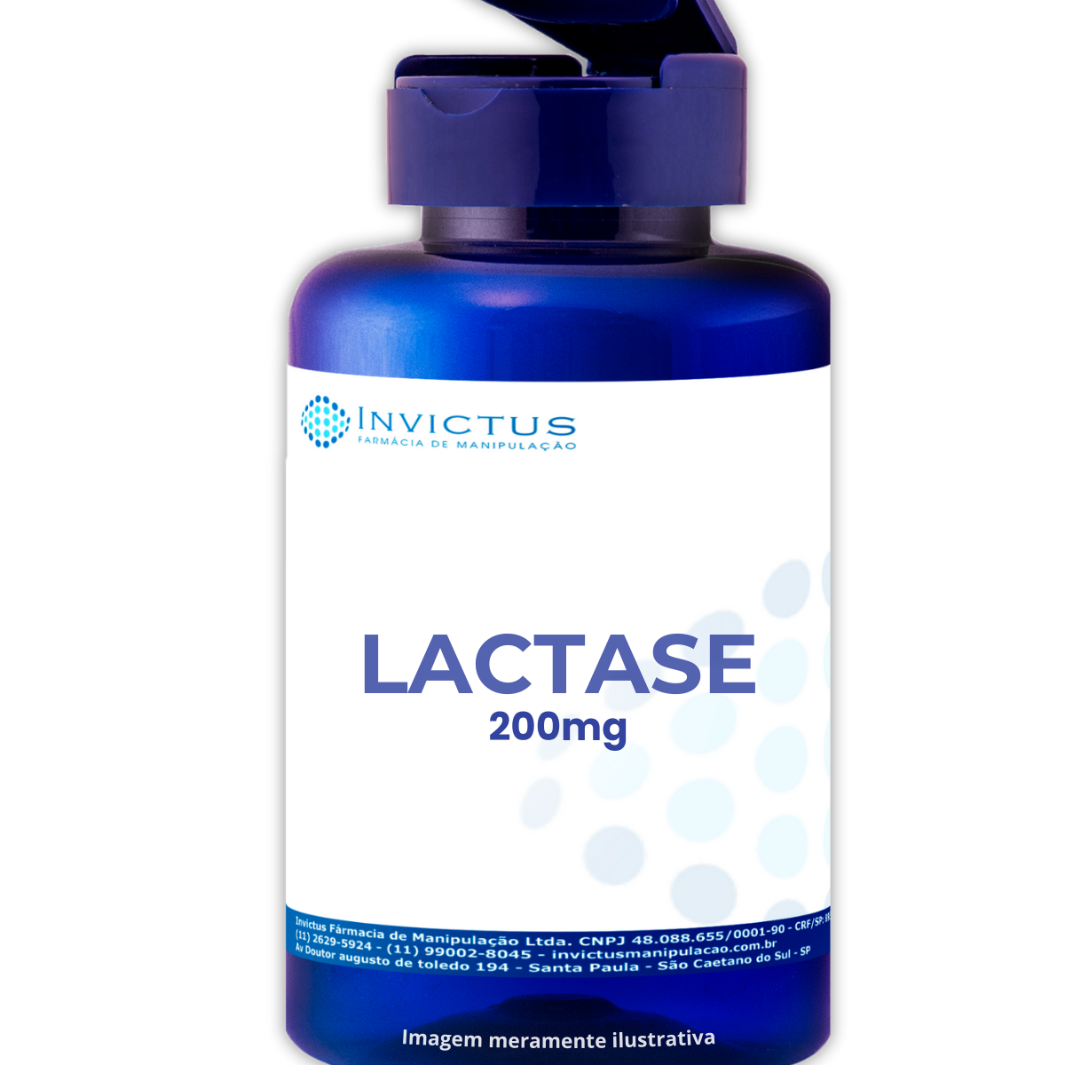 Lactase 200mg - 2000fcc - Intolerância a Lactose