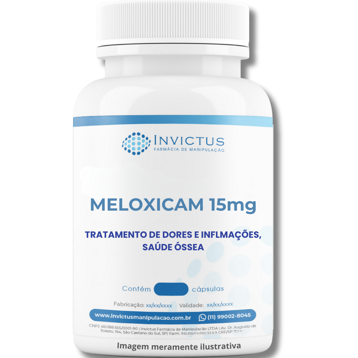 Meloxicam 15mg - Anti-inflamatório e Analgésico Potente