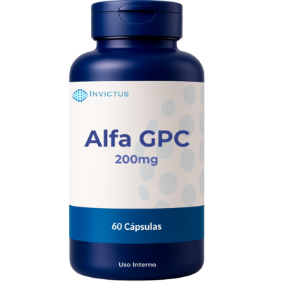 Alfa GPC 200mg – Foco e Desempenho Cognitivo | 60 Cápsulas
