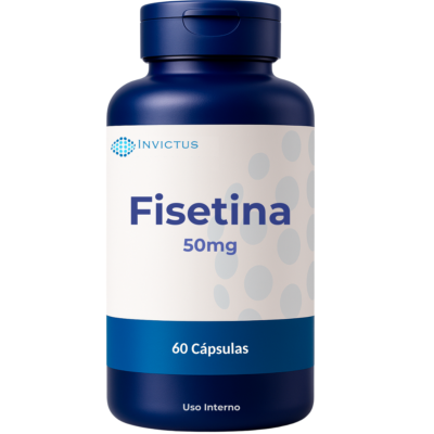 Fisetina 50mg – Antioxidante e Senolítico Natural | 60 cápsulas